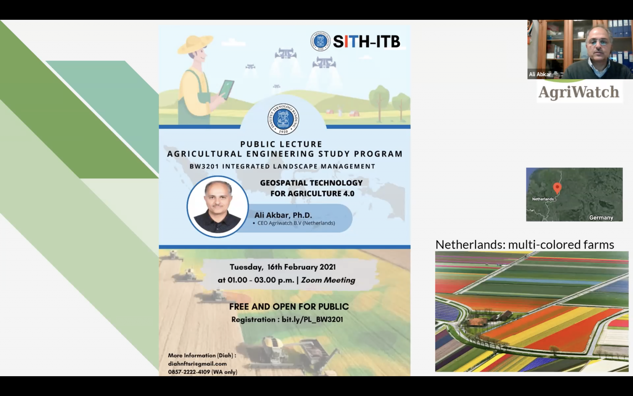 Mahasiswa Rekayasa Pertanian Mempelajari Aplikasi Teknologi Geospasial di Bidang Pertanian ...
